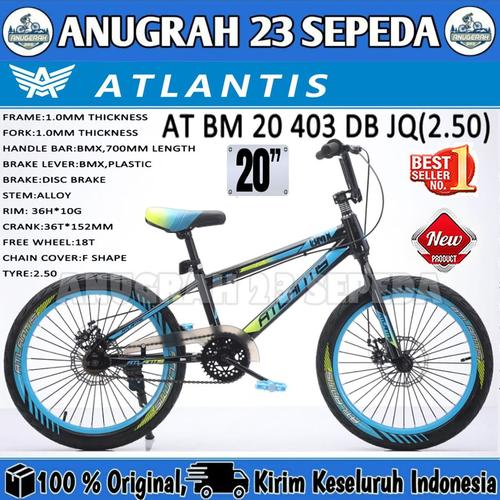 Jual Sepeda Anak Laki BMX ATLANTIS 403 DB Ban Jumbo 3.00 Ukuran 20 Inch ...