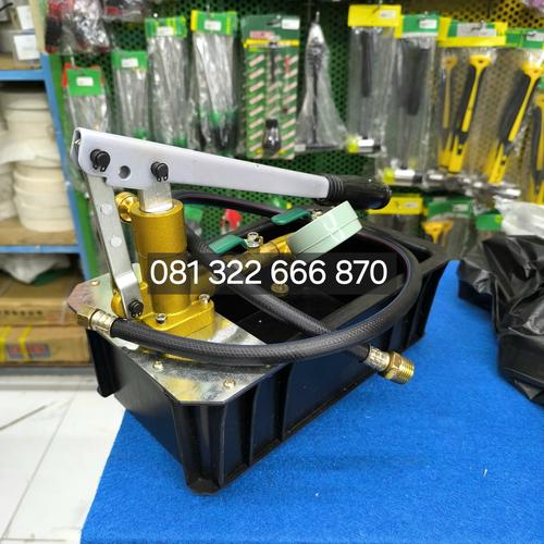 Jual pressure test pump manual 100 bar alat pengukur tekanan air pipa ...