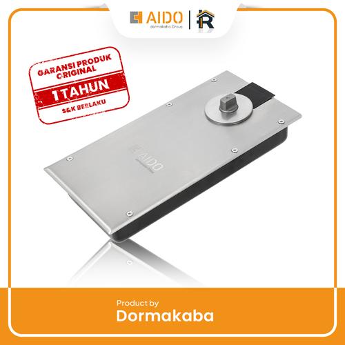Promo AIDO by Dormakaba Group Floor Hinge GD3211 Size 3 Hold Open, Cover Plate SSS, Patch ...