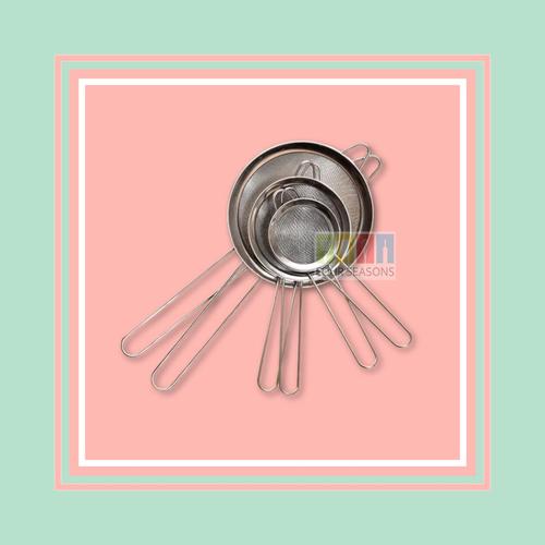 Jual SARINGAN DASAR BULAT 7CM sifter tepung gula kue masak minyak ...