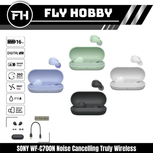 Promo SONY WF-C700N Black Noise Cancelling Truly Wireless WFC700N WF ...