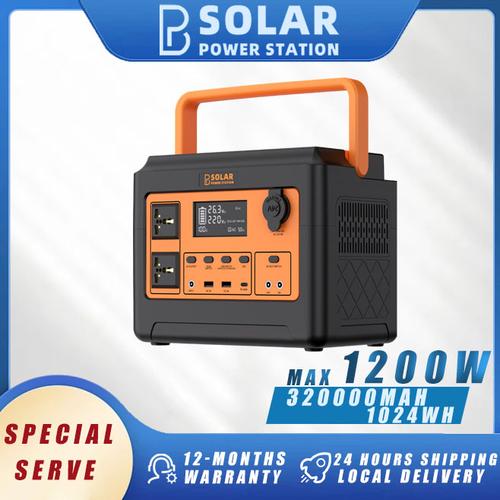 Jual PB SOLAR Power Station 320000mAh 1200W lithium battery Generator ...