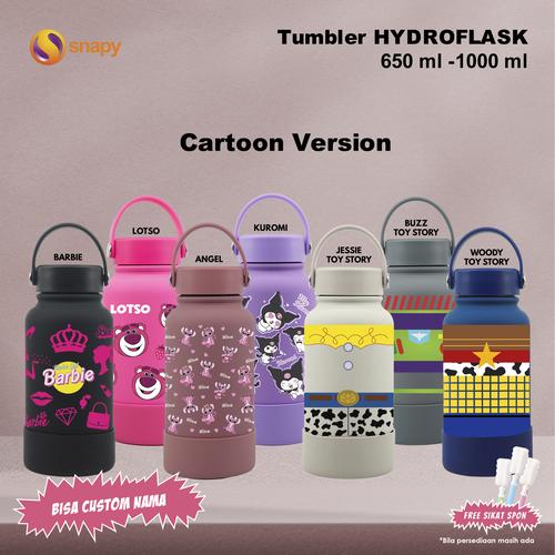 Promo BOTOL MINUM TUMBLER AESTHETIC STAINLESS STEEL HYDRO FLASK CUSTOM - PINK FANTA, CETK NMA ...