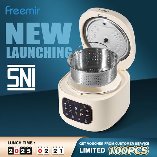 Promo [NEW] freemir Low Sugar Rice Cooker 1.5 L Smart Magic Com 400W ...