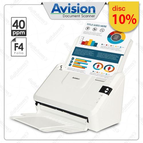 Promo SCANNER AVISION AV332 (F4/FOLIO - 40 ppm) (ADF / OTOMATIS) - Kota ...