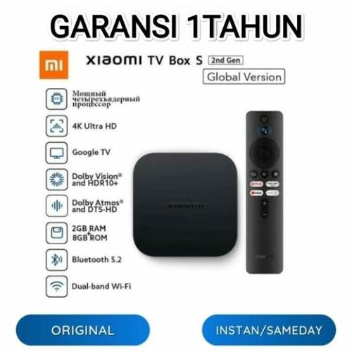 Jual xiomi tv box 2nd gen 2 mi box s 4k generasi ke 2 - Jakarta Selatan ...