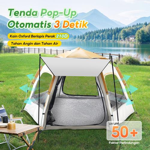 Promo Tenda Camping Outdoor Tent Camp Tenda Otomatis Lipat ...