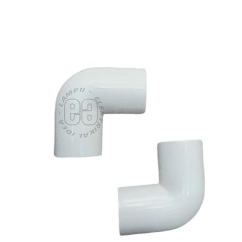Jual ELBOW PIPA CONDUIT LISTRIK 20 MM WARNA PUTIH / ELBOW CONDUIT ...