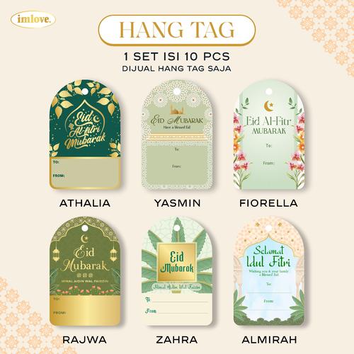 Jual Hang Tag Gift Tag Lebaran Idul Fitri Kartu Ucapan Hampers Nayanika ...