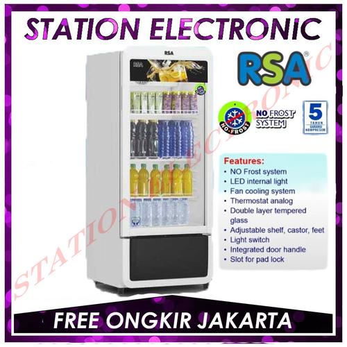 Promo RSA Showcase 1 Pintu 200L RUBY 200 / RUBY200 / RUBY-200 No Frost ...