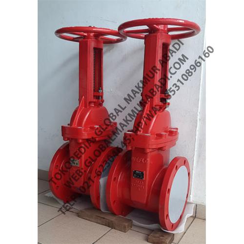 Jual WEFLO GATE VALVE 2" FIG0111-300 OS&Y RS UL FM 300PSI - Jakarta ...