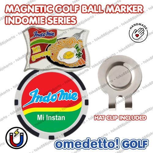 Jual INDOMIE MAGNETIC GOLF BALL MARKER WITH MAGNET HAT CLIP - Jakarta ...