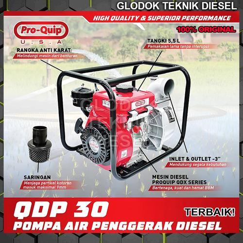 Jual Proquip USA Mesin Pompa Air Penggerak Diesel Solar 3" Inch QDP 30 ...