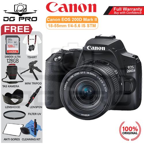 Jual Canon EOS 200D Mark II Kit EF-S 18-55mm f/4-5.6 IS STM - Kamera ...