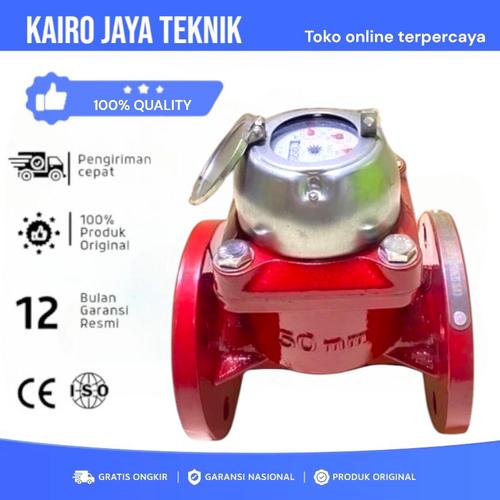 Jual Flow meter air Kotor/Air limbah 2inch Flowmeter air Water meter ...