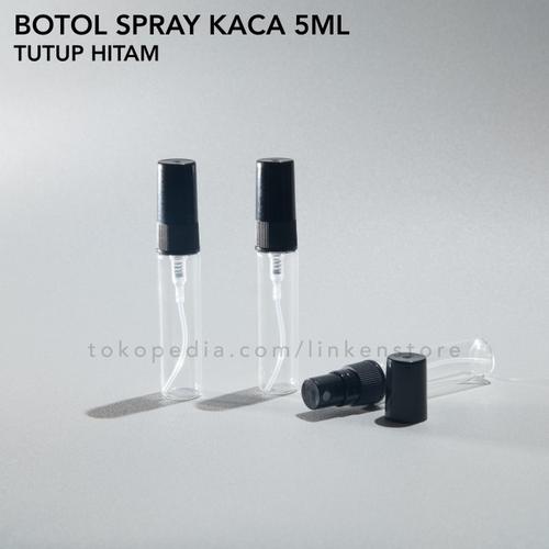 Jual [Grosir] Botol Spray Kaca Bening 5ml Refill Parfum Vial Travel ...