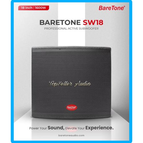 Jual SUBWOOFER AKTIF BARETONE SW18 18 INCH 1600 WATT ORIGINAL PRODUK ...