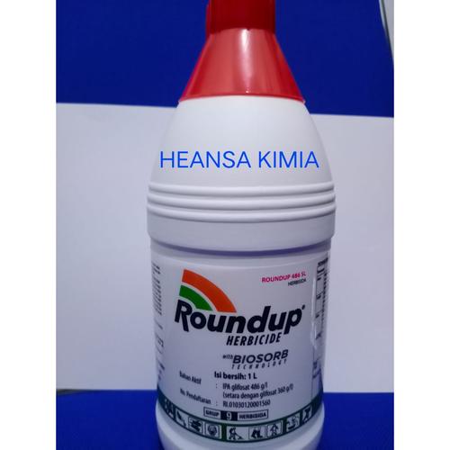 Jual Roundup 1 liter pembasmi rumput liar - herbisida 1L - Jakarta ...