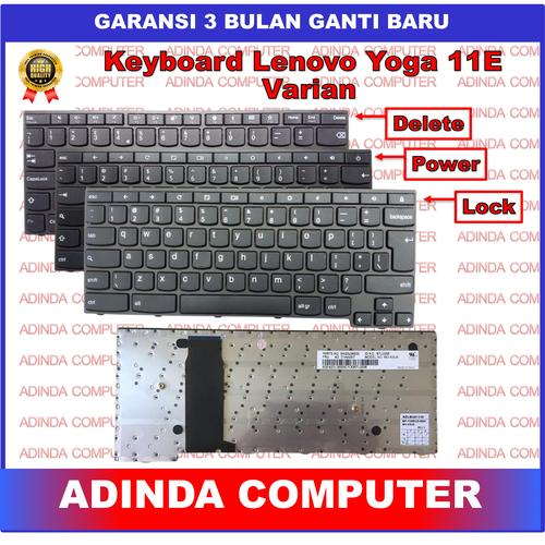Jual Keyboard Lenovo Thinkpad Chromebook Yoga 11e UI Power Big Enter - Kab. Bogor - Adinda ...