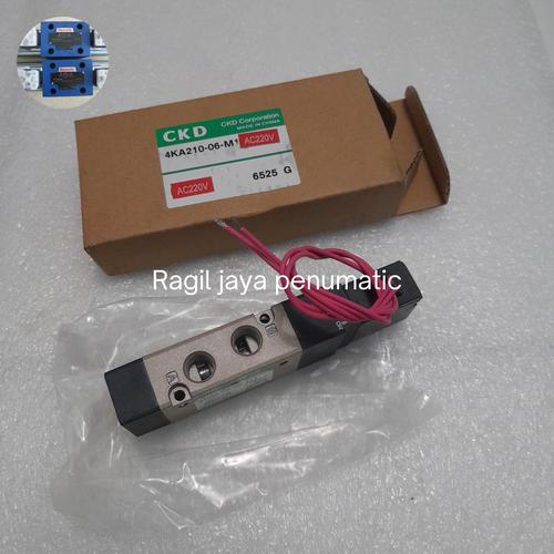 Jual solenoid valve CKD 4KA210-06 (ac220v) - Jakarta Barat - RAGIL JAYA PENUMATIC | Tokopedia
