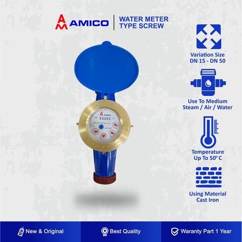 Jual Water Meter Amico / Meteran Air Amico Size 1 Inch DN25 - Jakarta ...