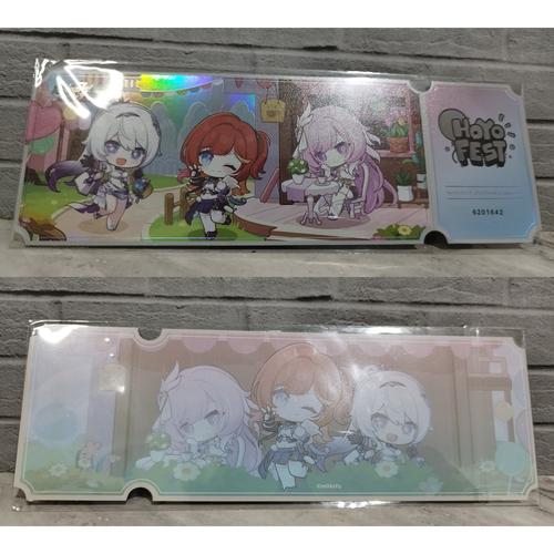 Jual Hoyofest 2024 Eksklusif Ticket Hologram Card - Genshin Impact ...