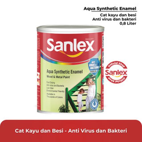 Jual Sanlex Aqua Sintetik Enamel & Primer - Cat Kayu dan Besi Anti ...