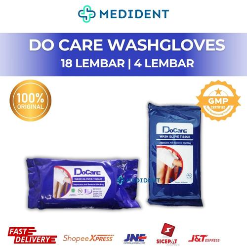 Jual Do Care Washglove Tissue / Docare Waslap / Hand Washglove Docare ...