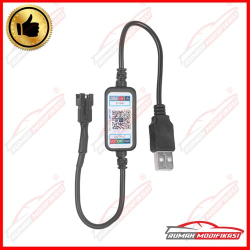 Jual MINI DMX RGB MODUL 5V INPUT- 5V OUTPUT - RGB LED BLUETOOTH - MINI ...