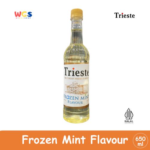 Jual Trieste Syrup Premium Frozen Mint Flavour 650ml – Sirup Rasa Mint ...