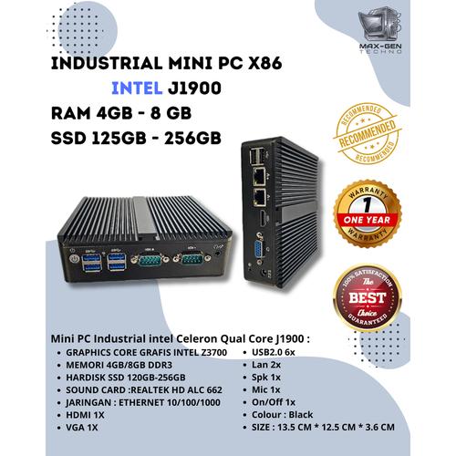 Jual INDUSTRIAL MINI PC x86 UPC 1170 INTEL j1900 | 2SERIAL RS232 | RAM ...