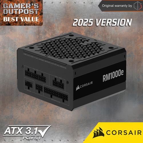 Promo Corsair RMe Series RM1000e Fully Modular Low-Noise ATX 3.1 PCIe 5 ...