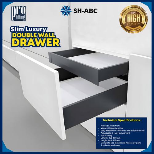 Promo Original profitting CBZ Double Drawer wall Side Panel 900 SH-ABC ...