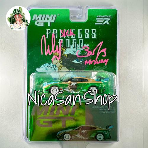Jual MINI GT 650 Nissan R35 PRINCESS RORO LB Silhouette Works LBWK MIZU ...