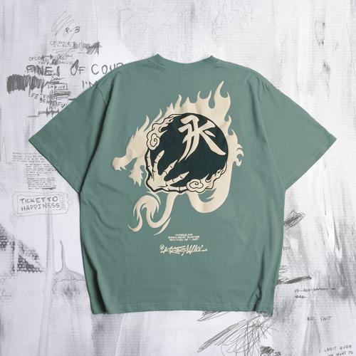 Promo KREMLIN T-Shirt Oversized Relaxed Fit Puff - Draco - XXL - Kota ...