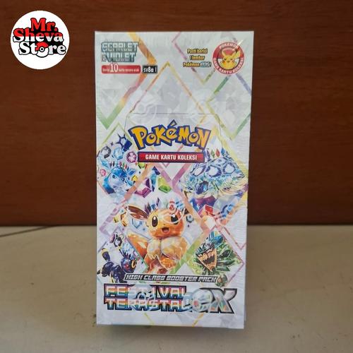 Jual Booster Box Pokemon Festival Terastal ex Indonesia SV8A (NO PROMO CARD) - 6 Box - Jakarta ...
