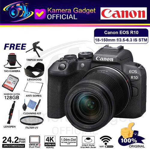 Promo Canon EOS R10 Kit 18-150mm IS STM Camera Mirrorless R 10 18-150mm ...
