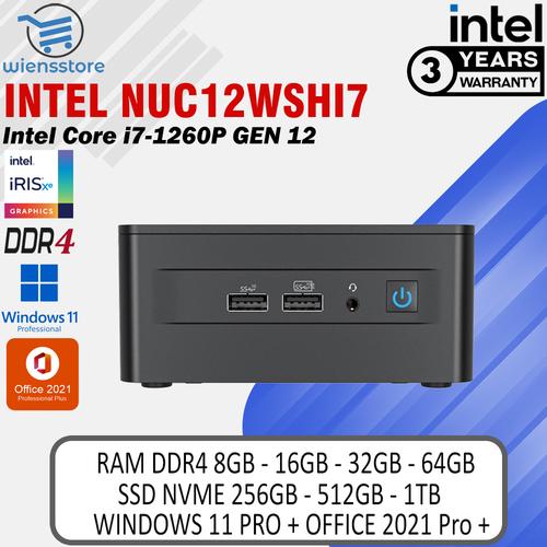 Jual MINI PC INTEL NUC i7 GEN 12 FULLSET+RAM+SSD+W11 |NUC12WSHi7 - 32GB ...