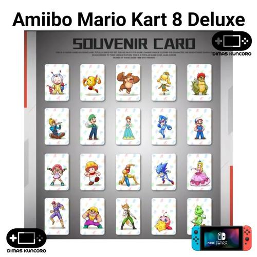 Jual Amiibo Mario Kart 8 Deluxe amiibo 20pcs nintendo switch 1 2 v1 v2 lite oled - Kota Bekasi ...