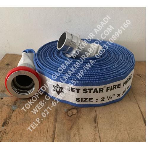 Jual JET STAR JETSTAR 13BAR FIRE HOSE CANVAS SELANG PEMADAM API KEBAKARAN - 1,5" X 30mtr ...