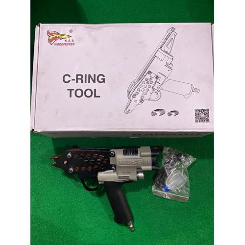 Promo Woodpecker Pneumatic C Nail Gun / Tool C Ring / Alat Ternak Ayam ...