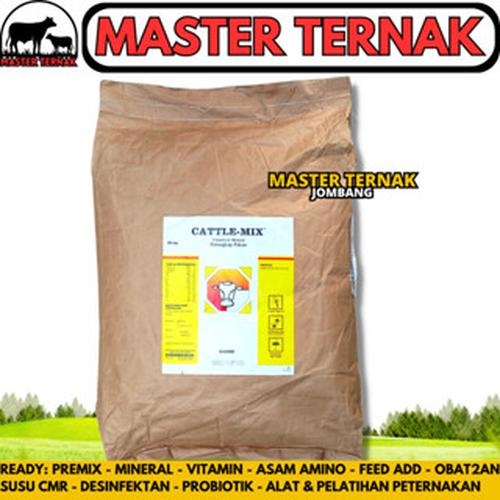 Jual CATTLE MIX 25KG (1 SAK CURAH) SANBE - Mineral Vitamin Penggemuk ...