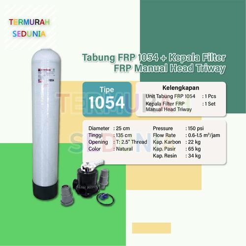 Jual Tabung Filter Air FRP 1054 - Tabung Saja - Kota Surabaya ...