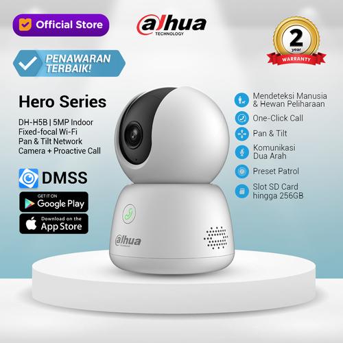 Promo Dahua Hero B1 Series DH-H5B Wi-Fi Camera | Kamera CCTV Wi-Fi 5MP ...