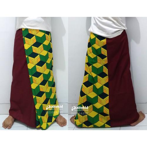 Jual Sarung Anime KIMETSU NO YAIBA Ramadhan Sholat Lebaran Keren Unik ...