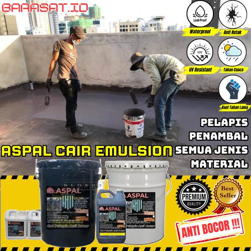 Jual Asphal Emulsi For Waterproofing Cat Pelapis Anti Bocor 1 Kg - 1kg ...