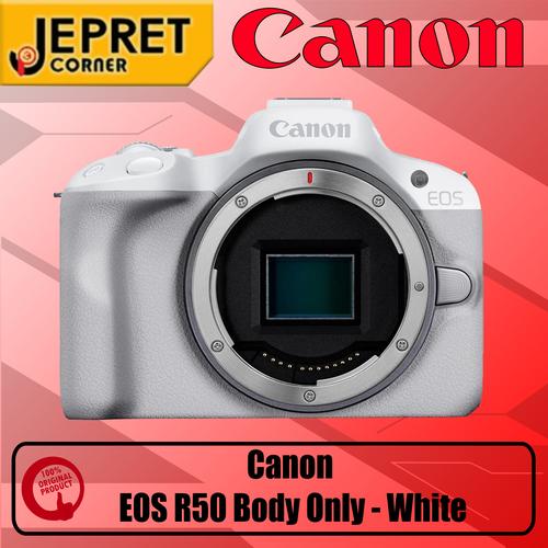 Jual Canon EOS R50 / EOS R 50 Body Only - White - Jakarta Pusat ...