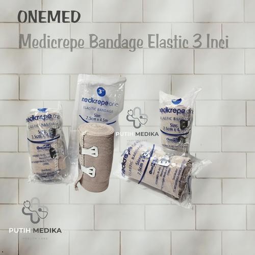 Jual Perban Elastis 3 inci (7.5 cm x 4,5 mtr) Bahan Kain Onemed ...