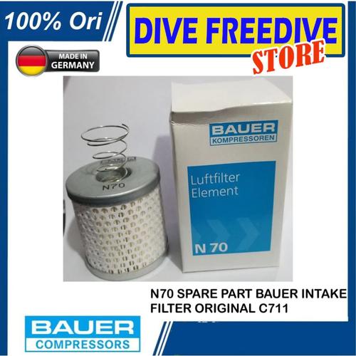 Jual N70 Spare Part Compressor Bauer Intake Filter C711 Sparepart ...