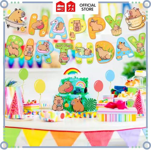 Jual Banner Happy Birthday Karakter Animasi (Kupu Kupu Hello kitty ...